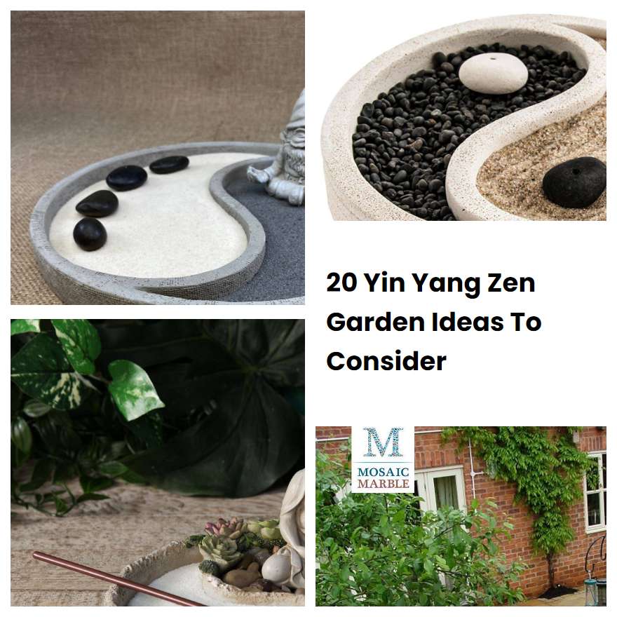 20 Yin Yang Zen Garden Ideas To Consider | SharonSable