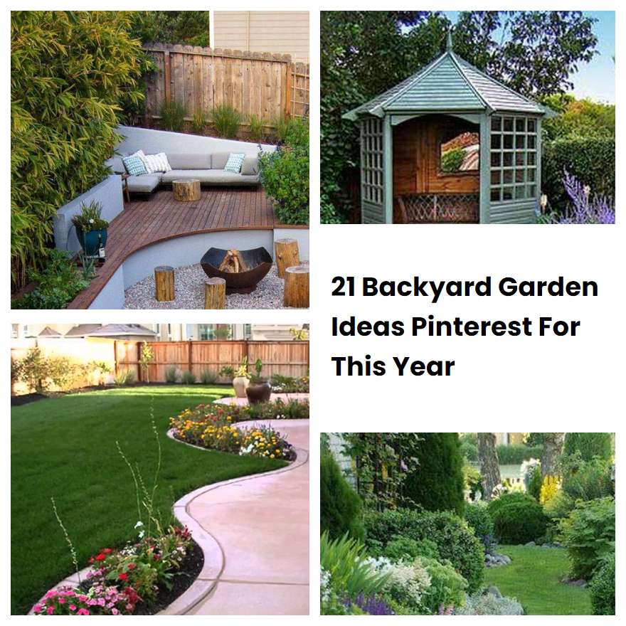 21 Backyard Garden Ideas Pinterest For This Year | SharonSable