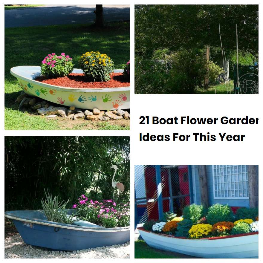 21 Boat Flower Garden Ideas For This Year | SharonSable