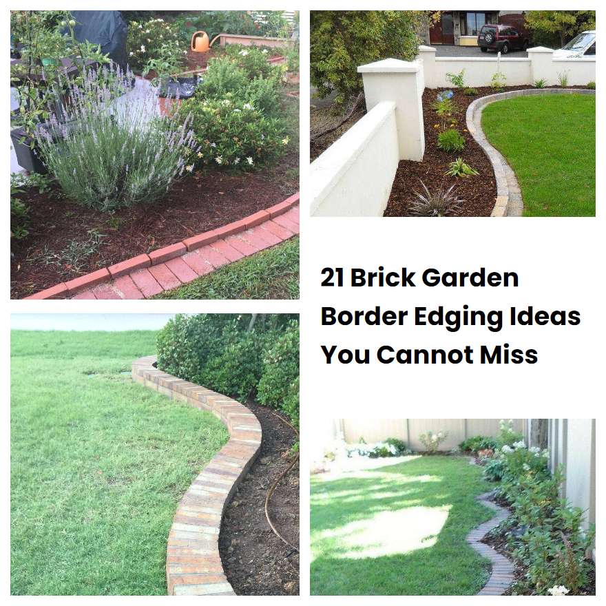 21 Brick Garden Border Edging Ideas You Cannot Miss Sharonsable
