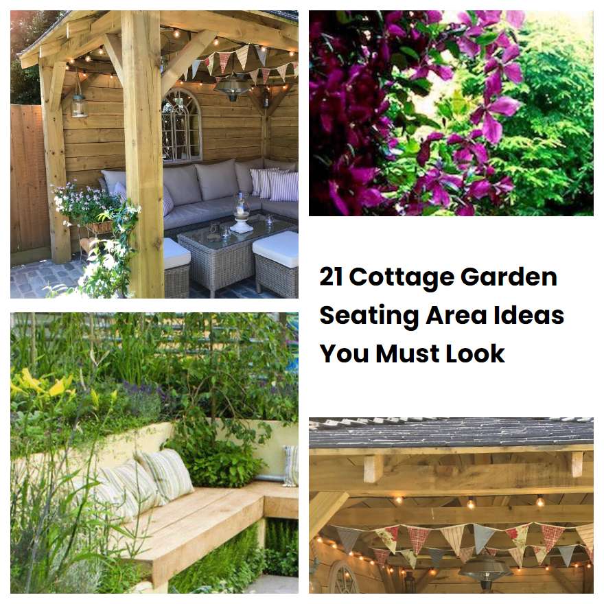 21 Cottage Garden Seating Area Ideas You Must Look | SharonSable