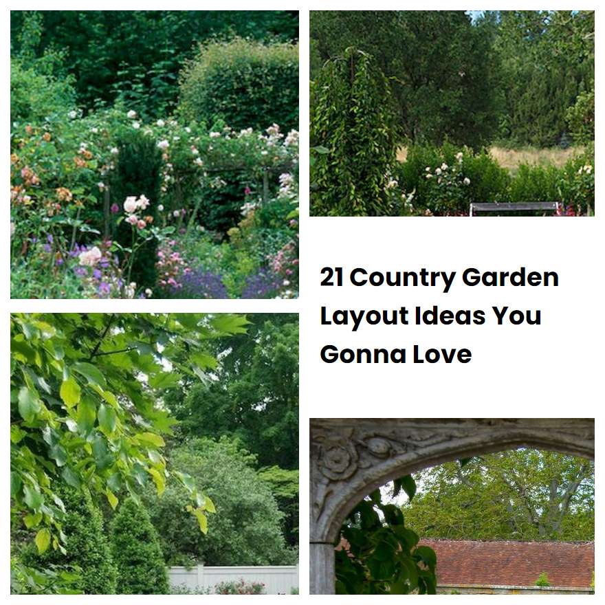 21 Country Garden Layout Ideas You Gonna Love | SharonSable