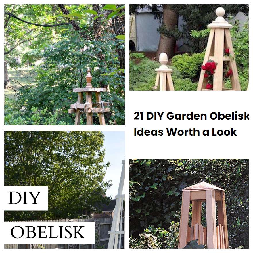 21 DIY Garden Obelisk Ideas Worth a Look | SharonSable