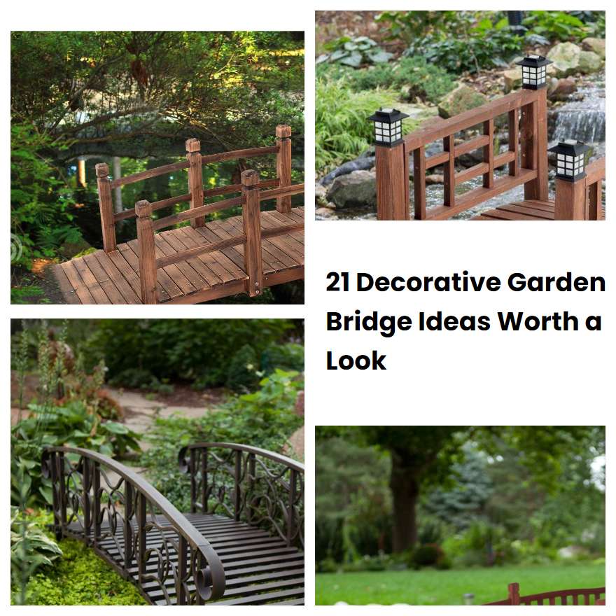 21 Decorative Garden Bridge Ideas Worth a Look | SharonSable