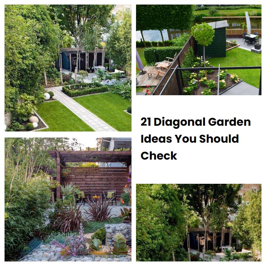 21 Diagonal Garden Ideas You Should Check | SharonSable