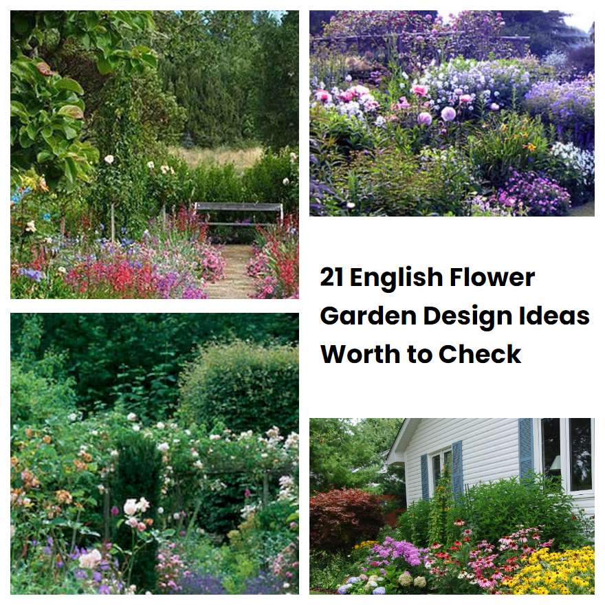 21 English Flower Garden Design Ideas Worth to Check | SharonSable