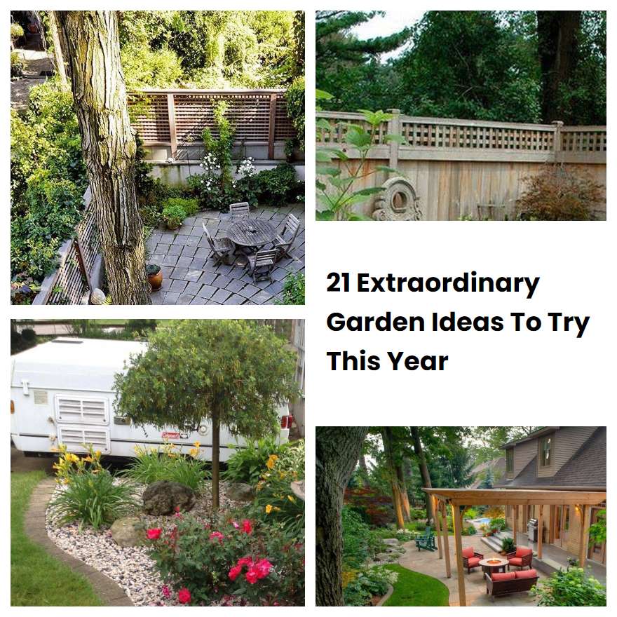 21 Extraordinary Garden Ideas To Try This Year | SharonSable