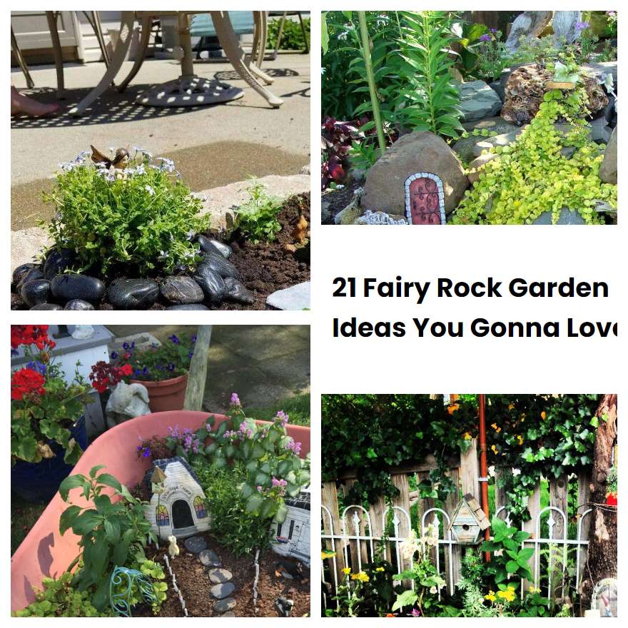 21 Fairy Rock Garden Ideas You Gonna Love | SharonSable