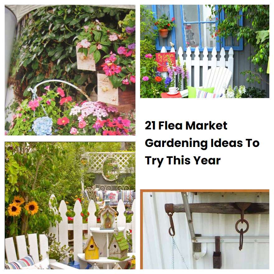 21 Flea Market Gardening Ideas To Try This Year | SharonSable