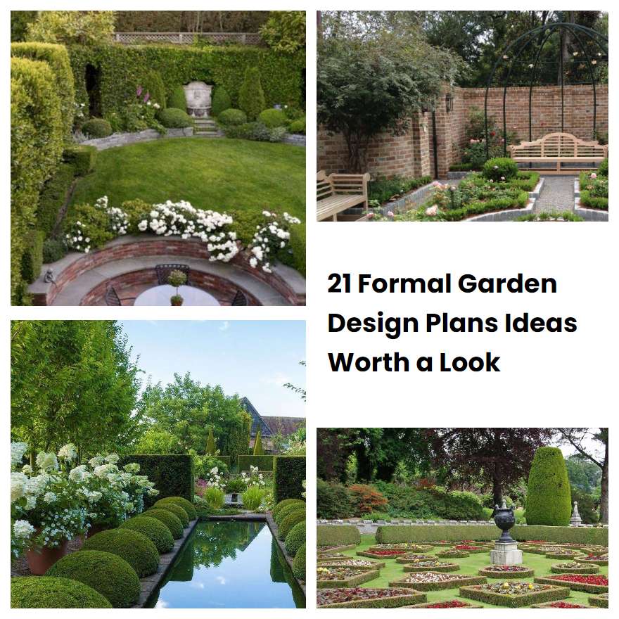 21 Formal Garden Design Plans Ideas Worth a Look | SharonSable