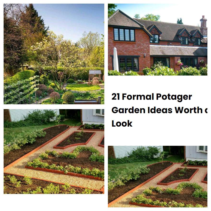21 Formal Potager Garden Ideas Worth a Look | SharonSable
