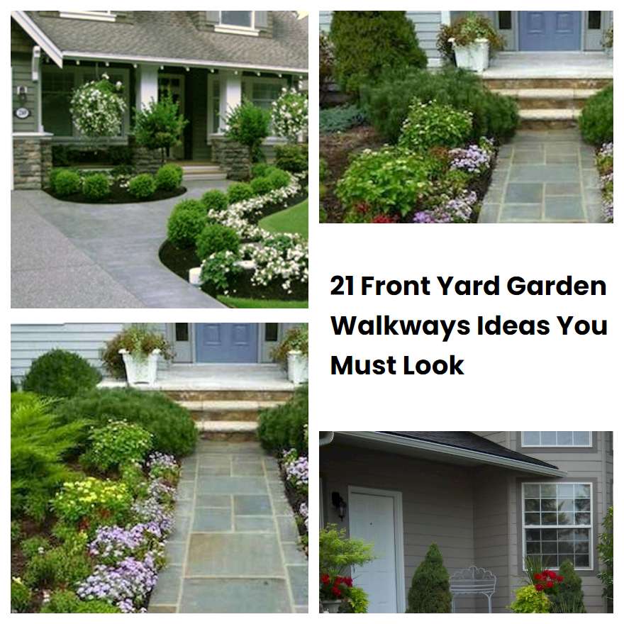 21 Front Yard Garden Walkways Ideas You Must Look | SharonSable