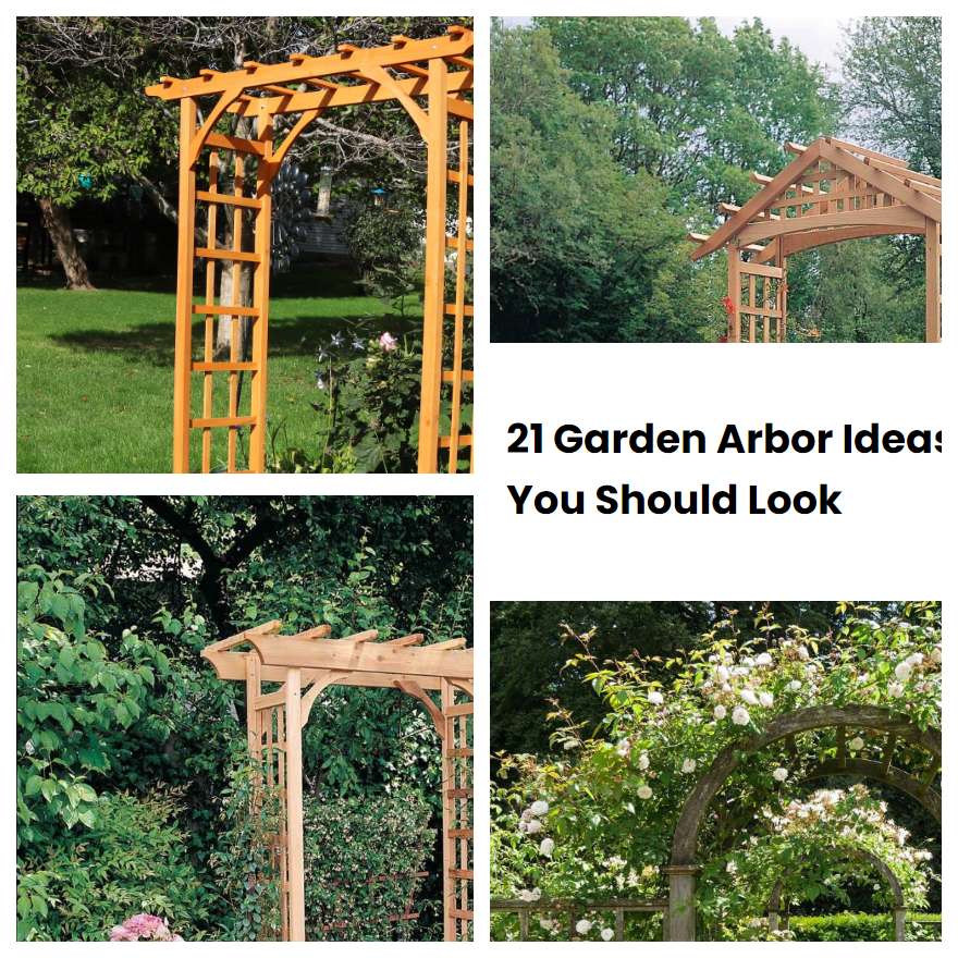 21 Garden Arbor Ideas You Should Look | SharonSable