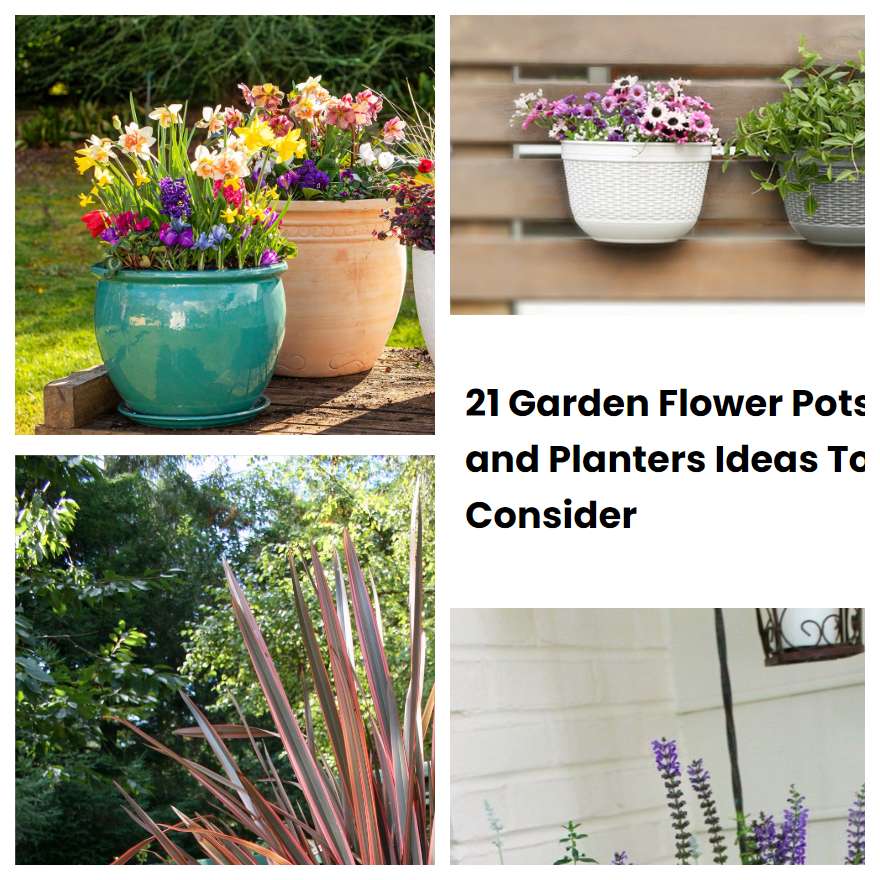 21 Garden Flower Pots and Planters Ideas To Consider | SharonSable