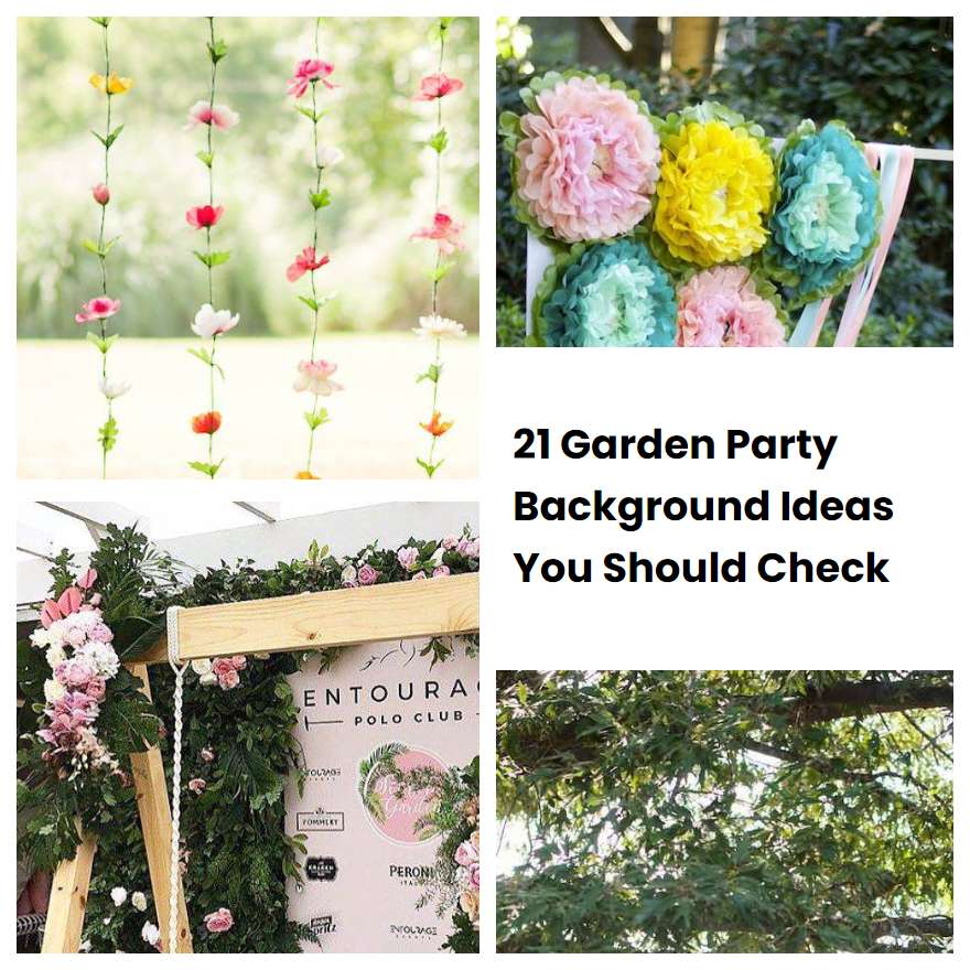 21 Garden Party Background Ideas You Should Check | SharonSable