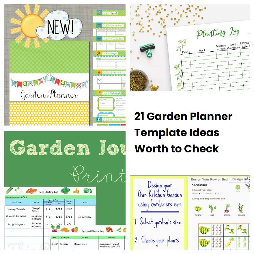21 Garden Planner Template Ideas Worth to Check | SharonSable