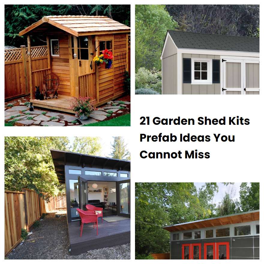 21 Garden Shed Kits Prefab Ideas You Cannot Miss | SharonSable