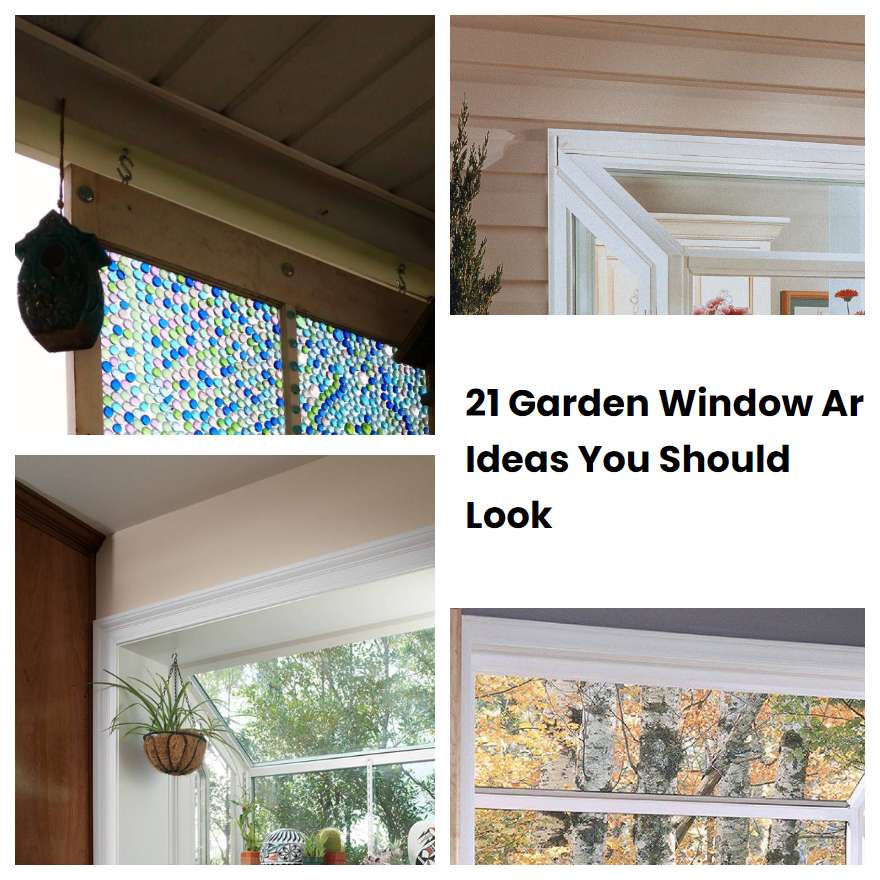21 Garden Window Art Ideas You Should Look | SharonSable