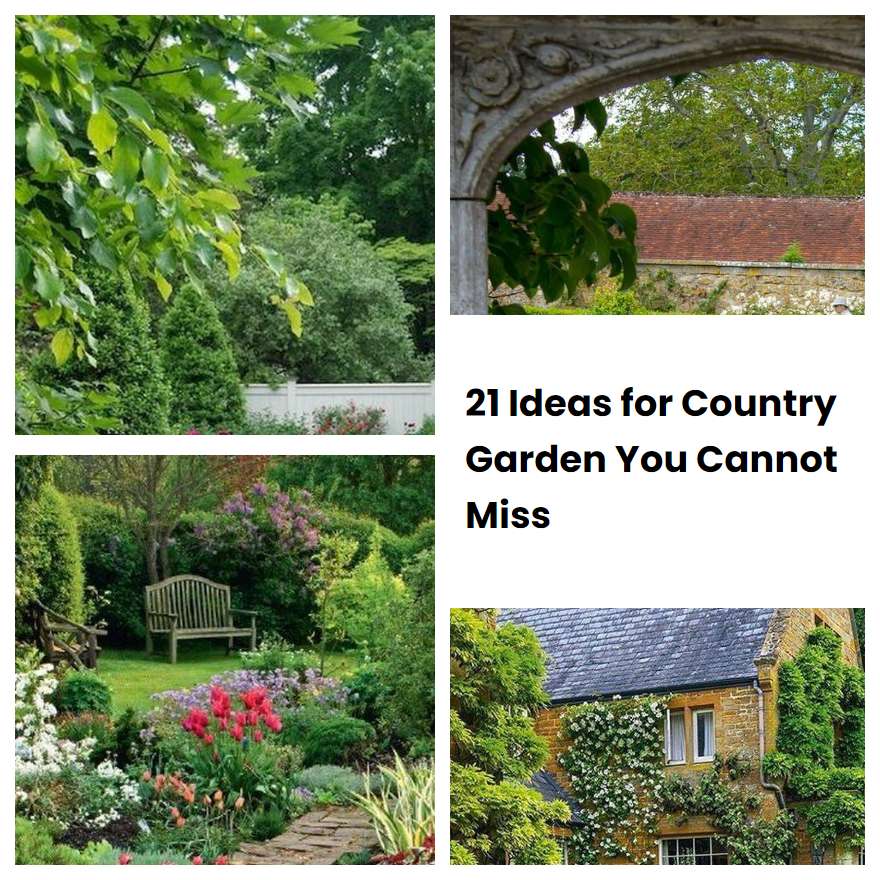 21 Ideas for Country Garden You Cannot Miss | SharonSable