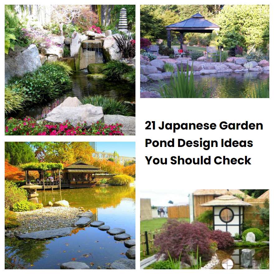 21 Japanese Garden Pond Design Ideas You Should Check | SharonSable