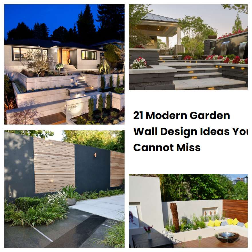 21 Modern Garden Wall Design Ideas You Cannot Miss Sharonsable