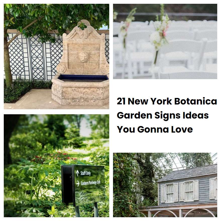 21 New York Botanical Garden Signs Ideas You Gonna Love | SharonSable