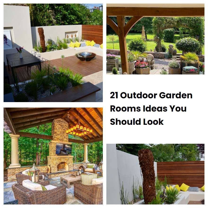 21 Outdoor Garden Rooms Ideas You Should Look | SharonSable