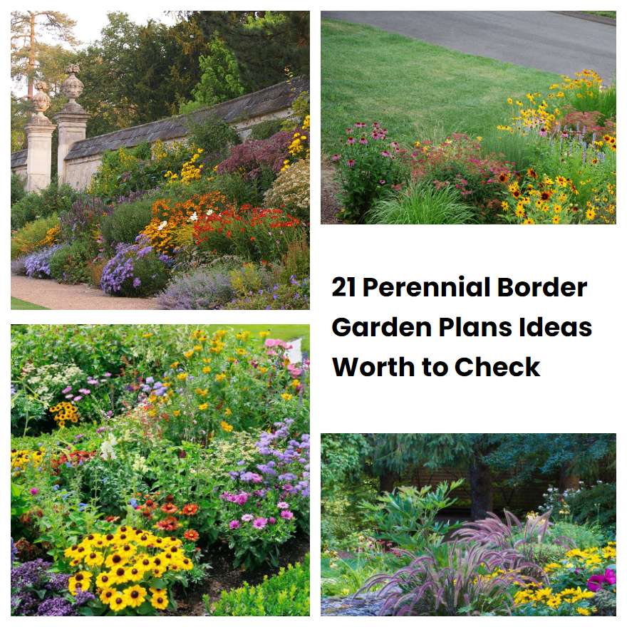 21 Perennial Border Garden Plans Ideas Worth to Check | SharonSable