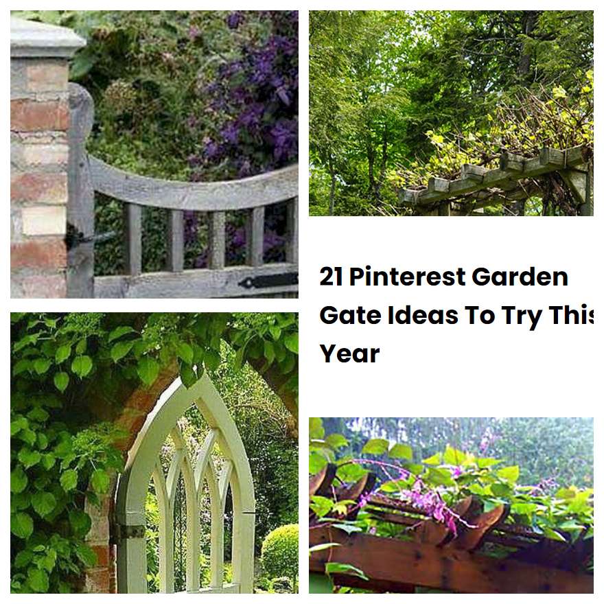 21 Pinterest Garden Gate Ideas To Try This Year | SharonSable