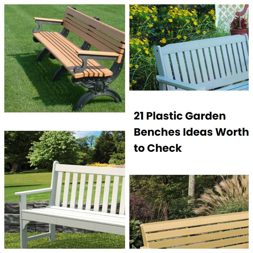 21 Plastic Garden Benches Ideas Worth to Check | SharonSable