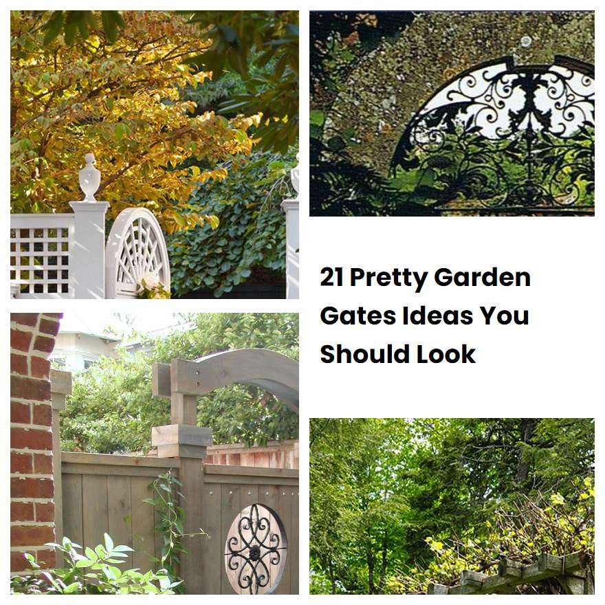 21 Pretty Garden Gates Ideas You Should Look | SharonSable