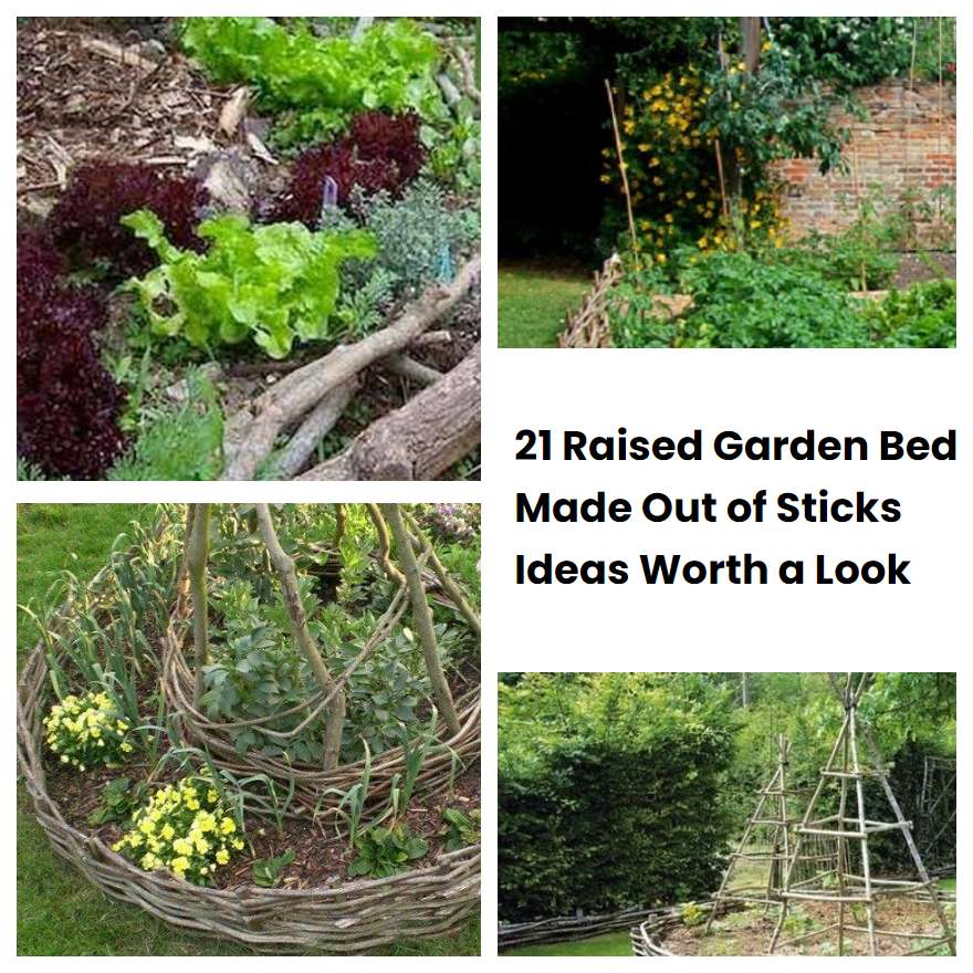21 Raised Garden Bed Made Out of Sticks Ideas Worth a Look | SharonSable