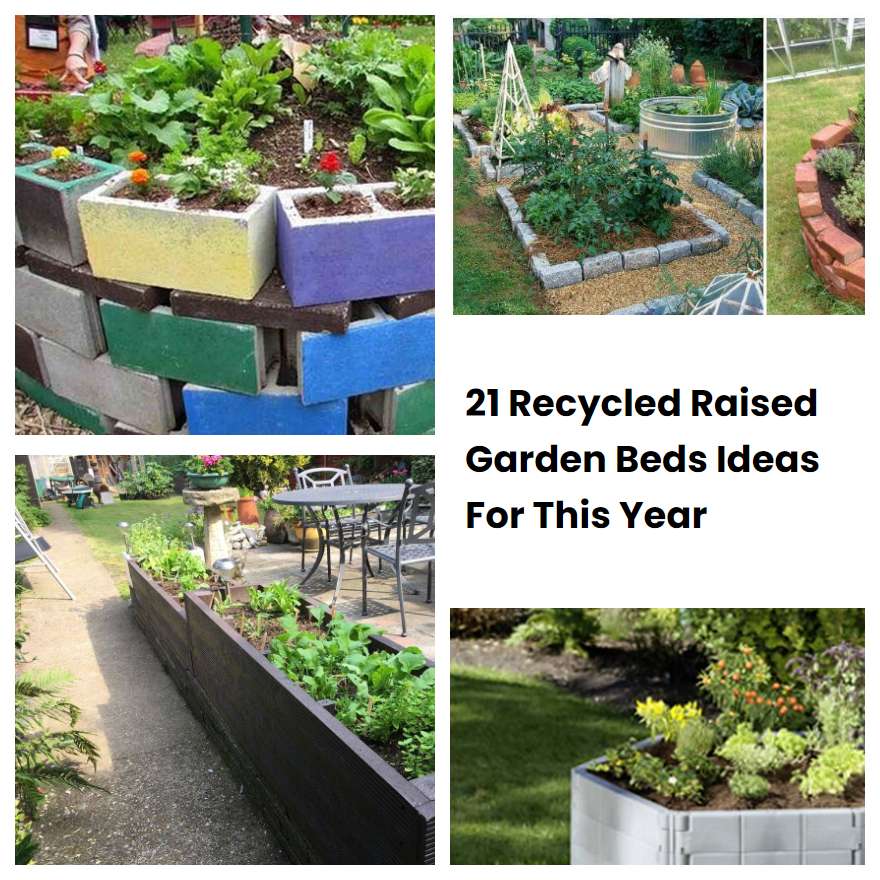 21 Recycled Raised Garden Beds Ideas For This Year | SharonSable