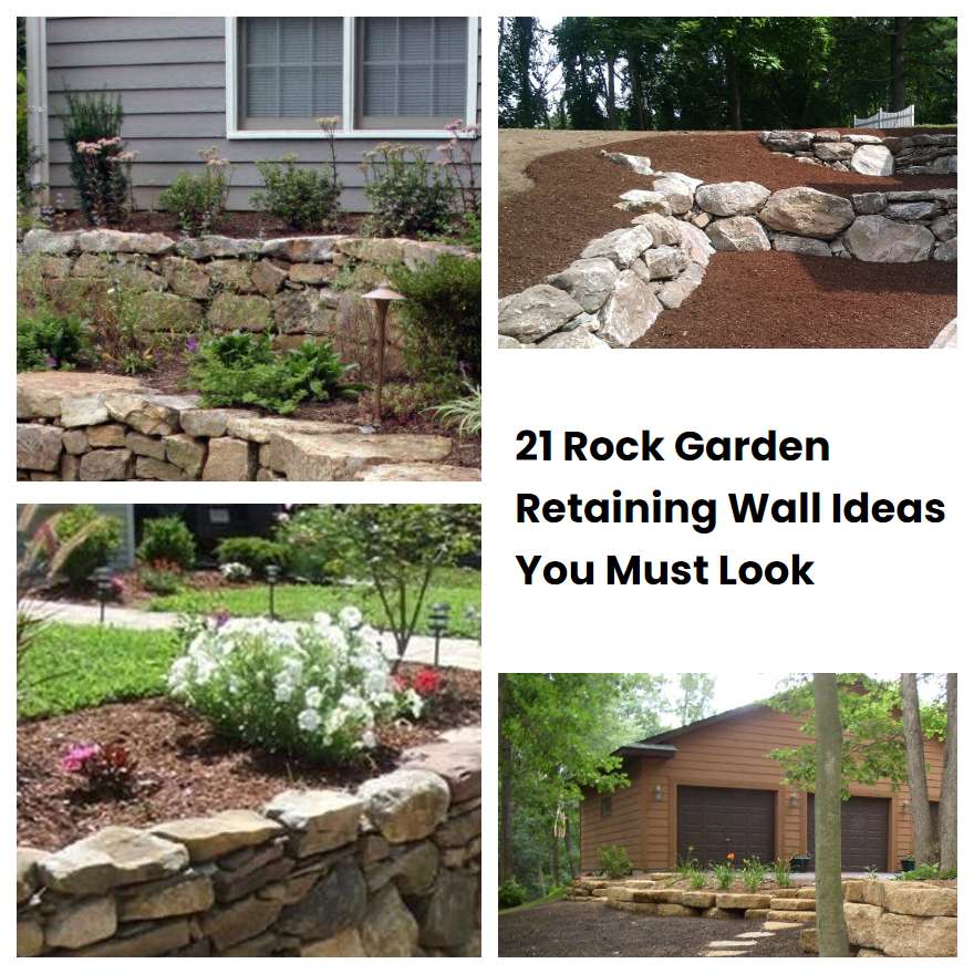 21 Rock Garden Retaining Wall Ideas You Must Look | SharonSable