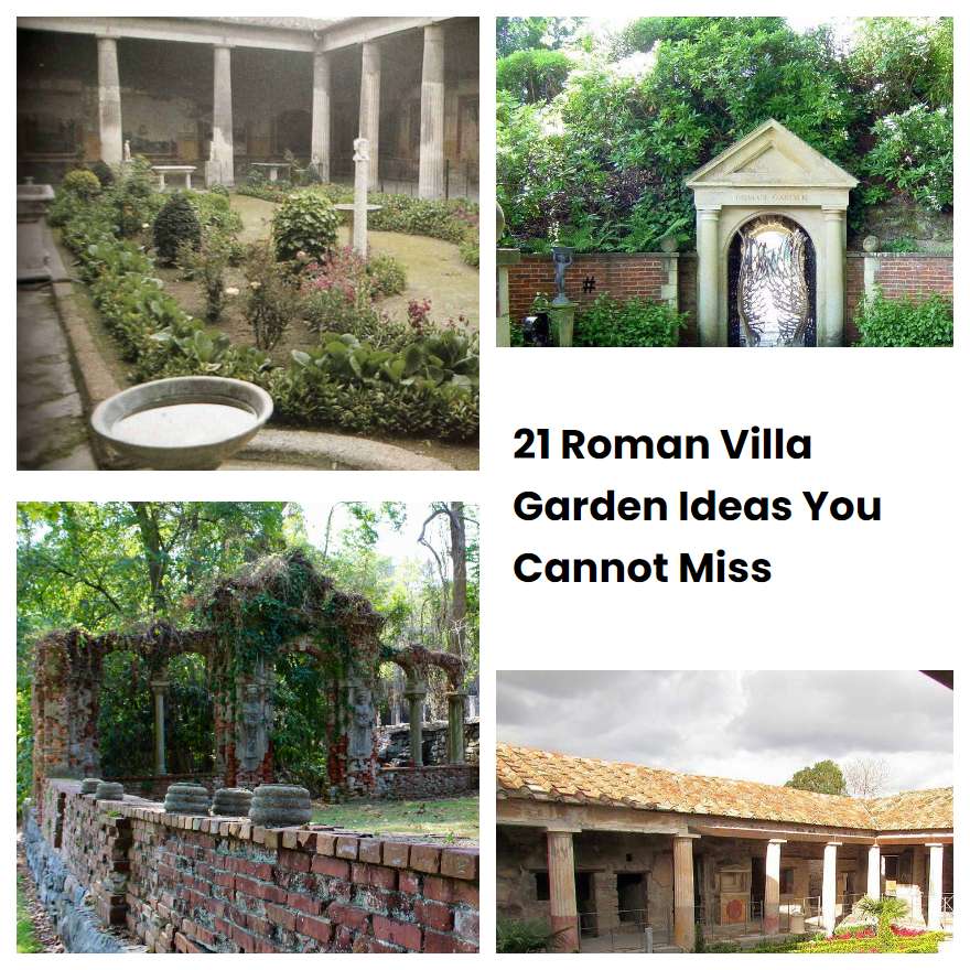 21 Roman Villa Garden Ideas You Cannot Miss | SharonSable