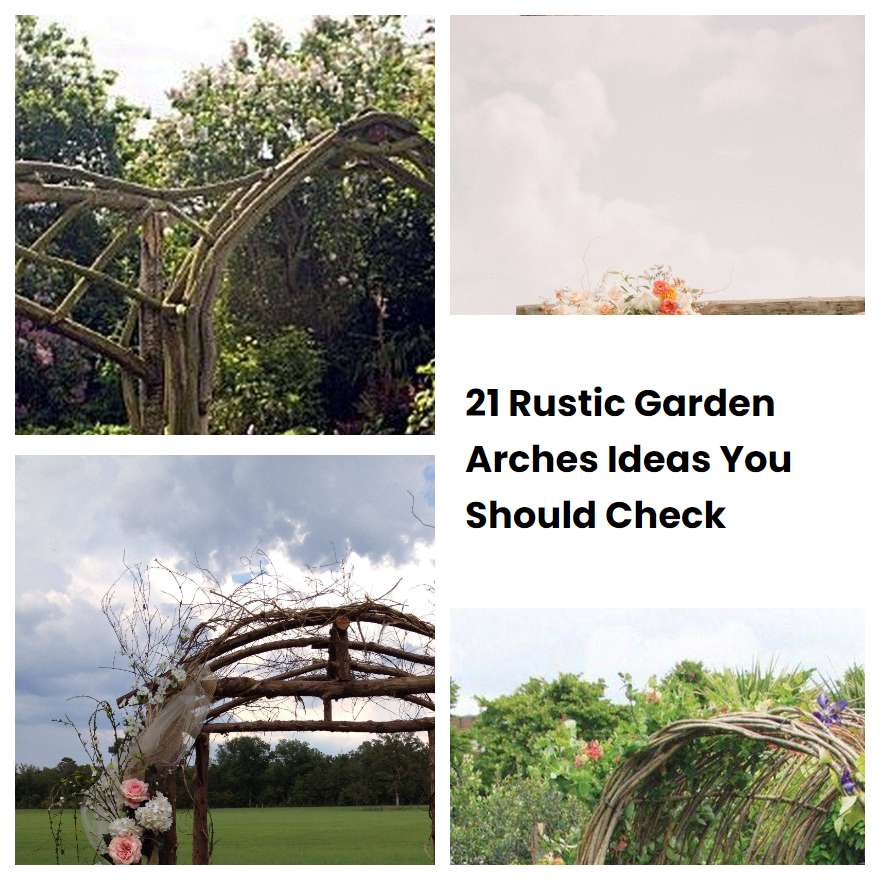 21 Rustic Garden Arches Ideas You Should Check | SharonSable