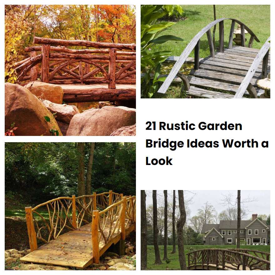 21 Rustic Garden Bridge Ideas Worth a Look | SharonSable