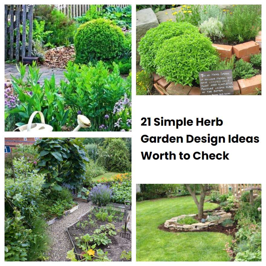 21 Simple Herb Garden Design Ideas Worth to Check | SharonSable