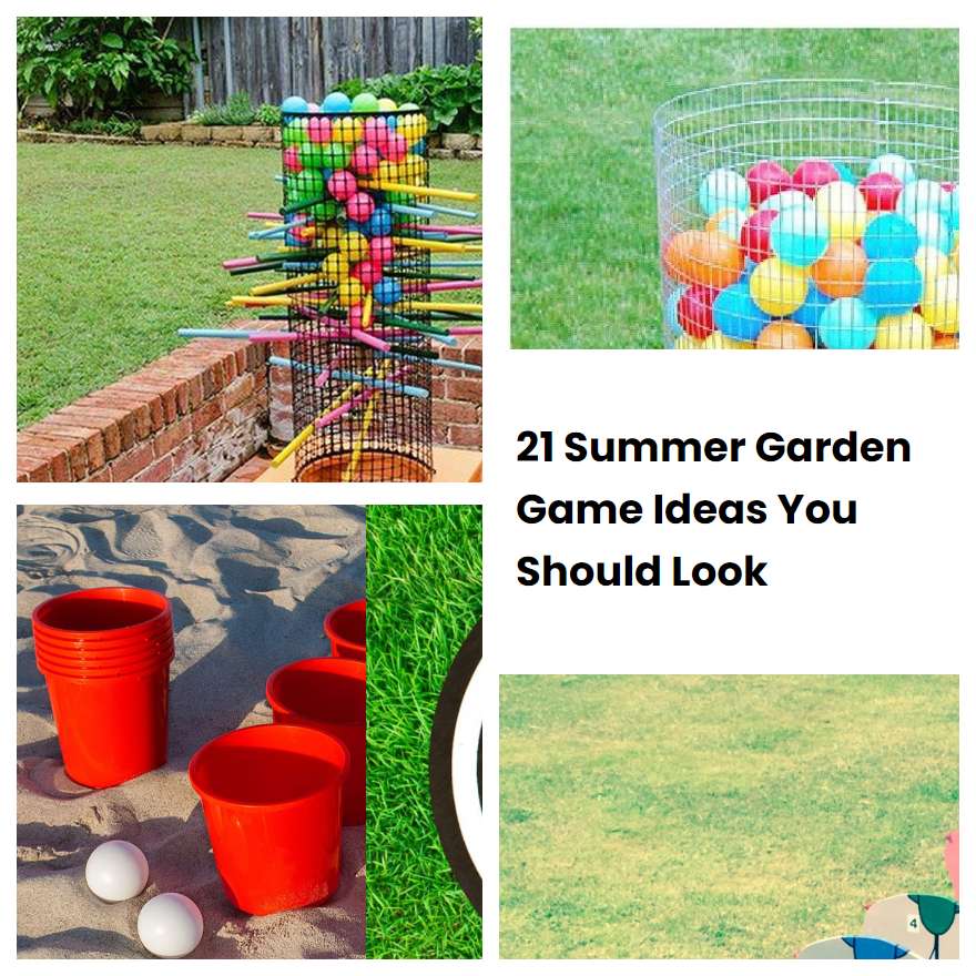 21 Summer Garden Game Ideas You Should Look | SharonSable