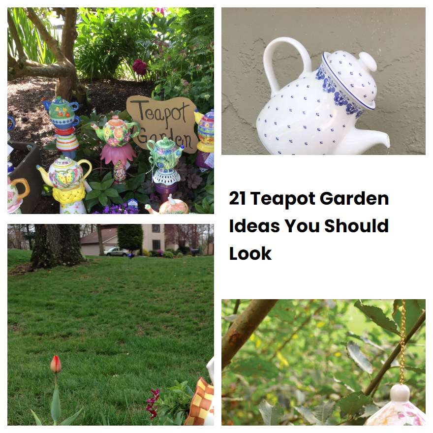 21 Teapot Garden Ideas You Should Look | SharonSable