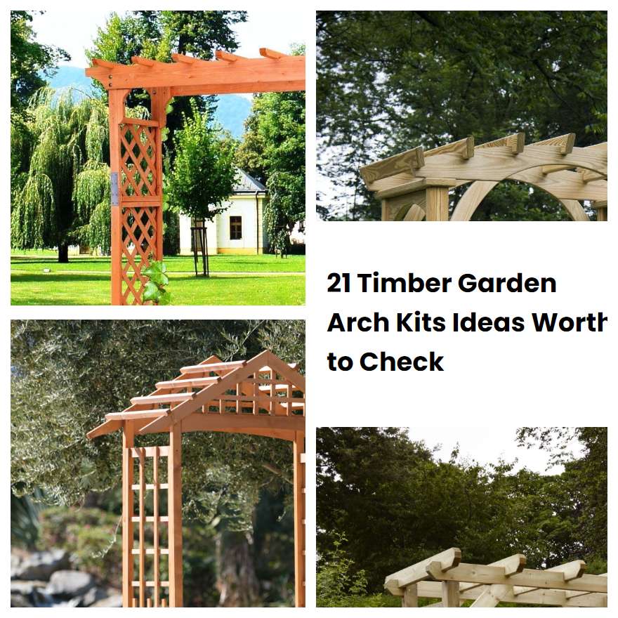 21 Timber Garden Arch Kits Ideas Worth to Check | SharonSable