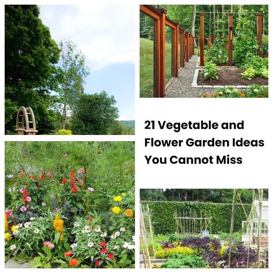 21 Vegetable and Flower Garden Ideas You Cannot Miss | SharonSable