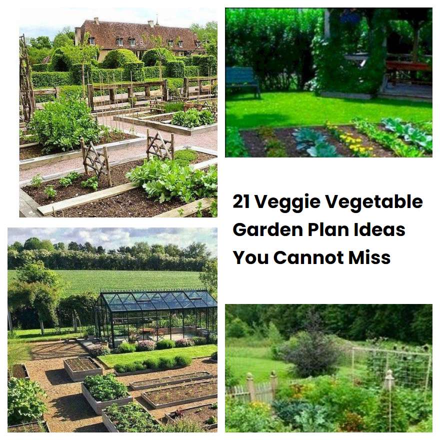 21 Veggie Vegetable Garden Plan Ideas You Cannot Miss | SharonSable