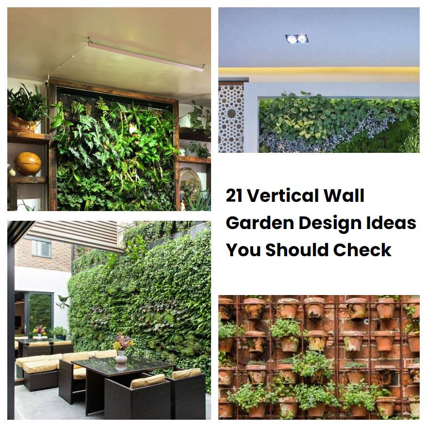 21 Vertical Wall Garden Design Ideas You Should Check | SharonSable