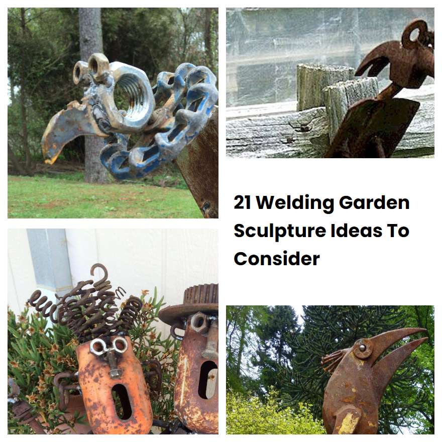 21 Welding Garden Sculpture Ideas To Consider | SharonSable
