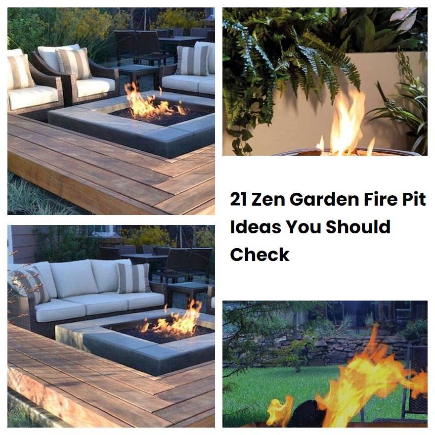 21 Zen Garden Fire Pit Ideas You Should Check | SharonSable