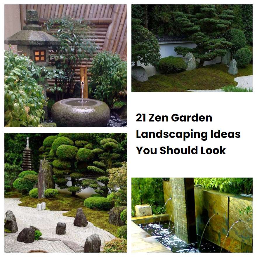 21 Zen Garden Landscaping Ideas You Should Look | SharonSable