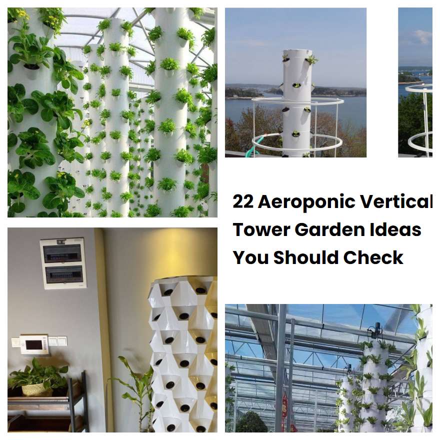 22 Aeroponic Vertical Tower Garden Ideas You Should Check | SharonSable