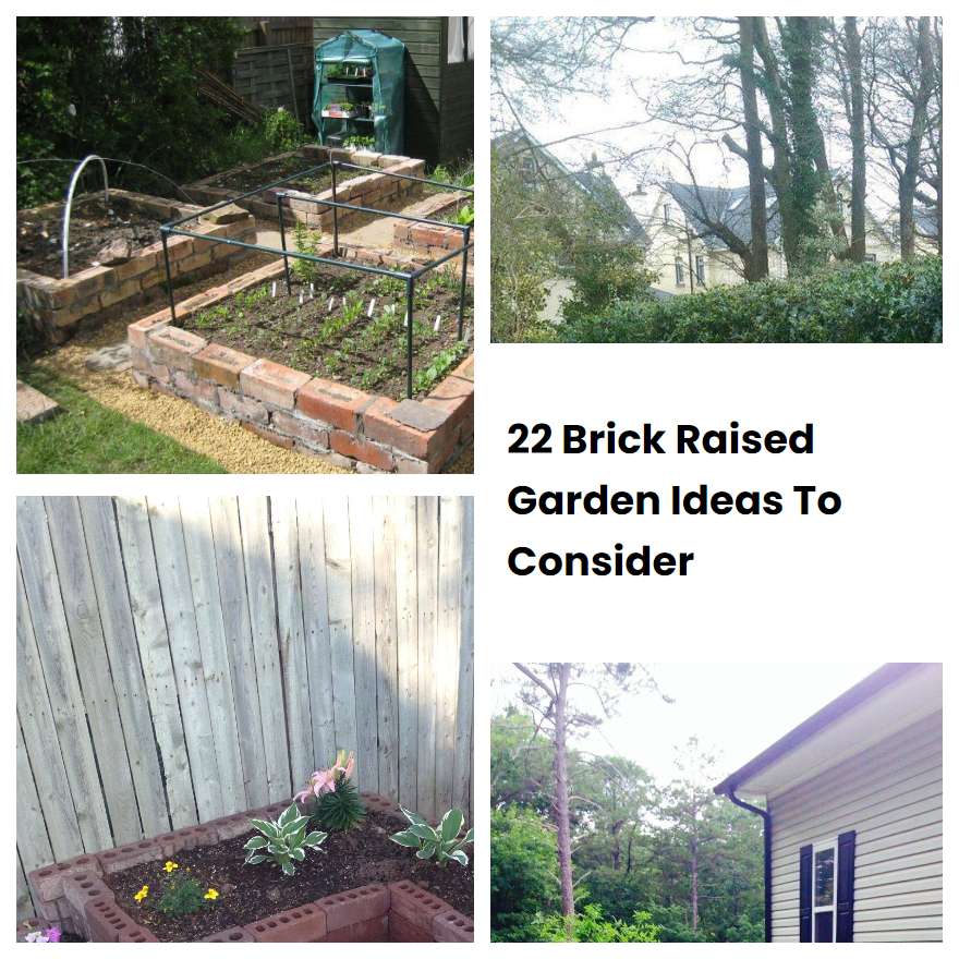 22 Brick Raised Garden Ideas To Consider | SharonSable