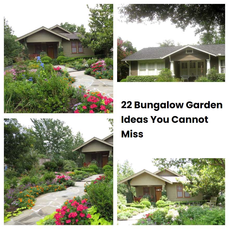 22 Bungalow Garden Ideas You Cannot Miss | SharonSable